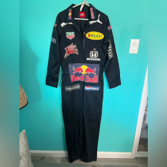 Dickies | Pants & Jumpsuits | Dickies Jumpsuit With Red Bull Formula ...